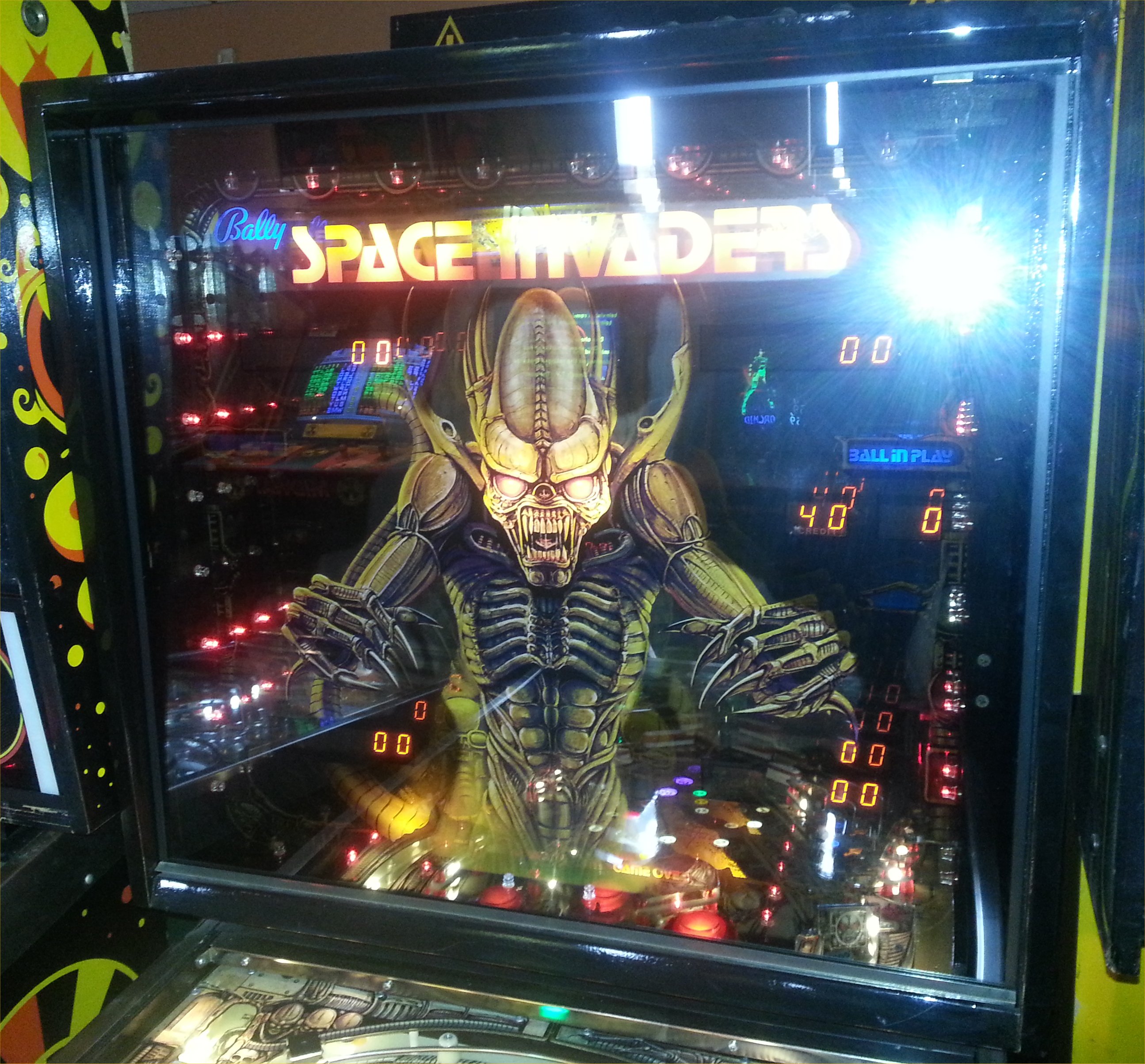 Bally Space Invaders Pinball For Sale